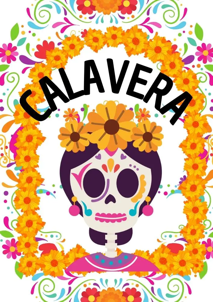 Calaveras Para Colorear Y Recortar Materiales Educativos