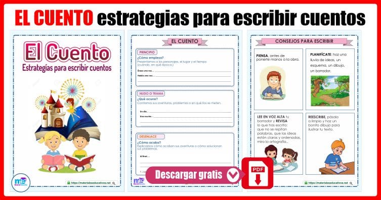 Pasos para escribir un cuento - Materiales Educativos
