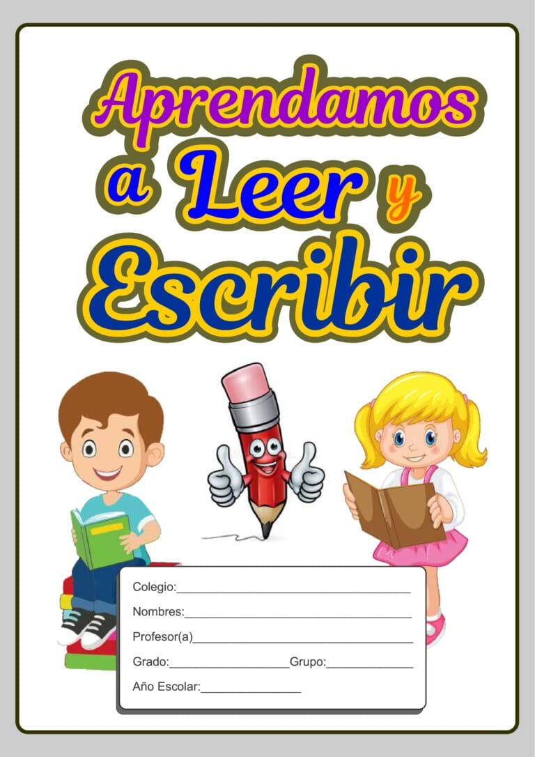 Cuaderno Aprendamos a Leer y Escribir - Materiales Educativos
