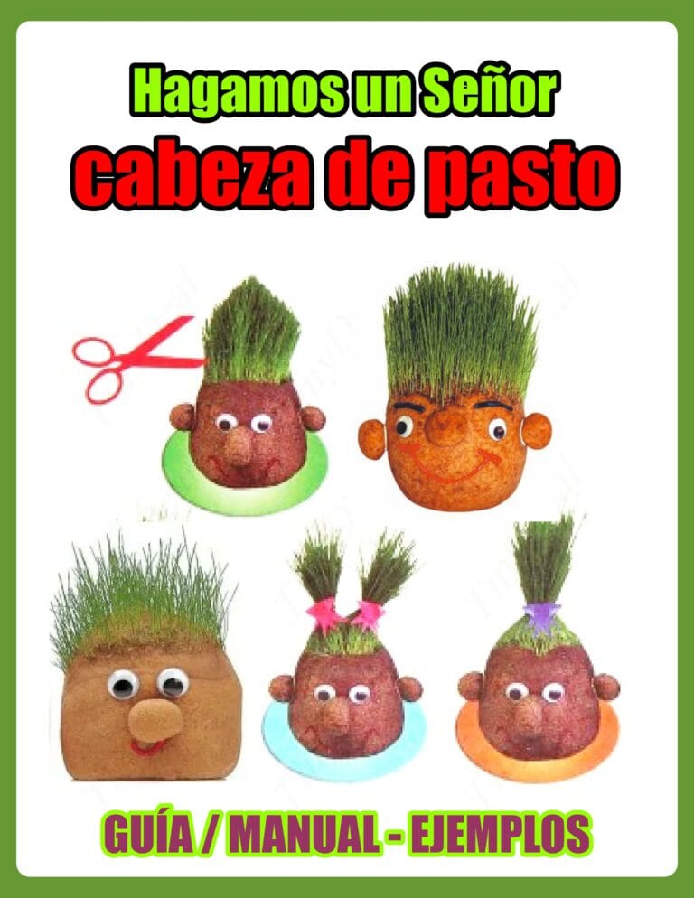 SEÑOR CABEZA DE PASTO - Materiales Educativos