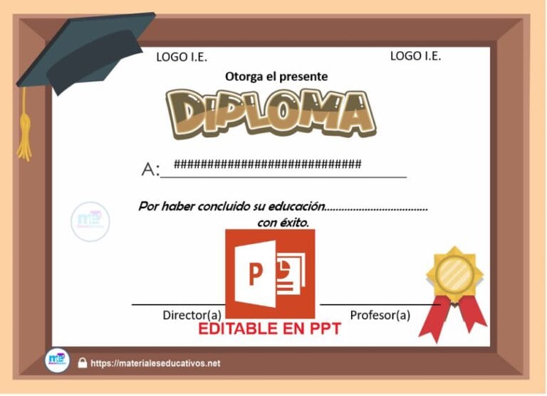 Diplomas Escolares - Materiales Educativos