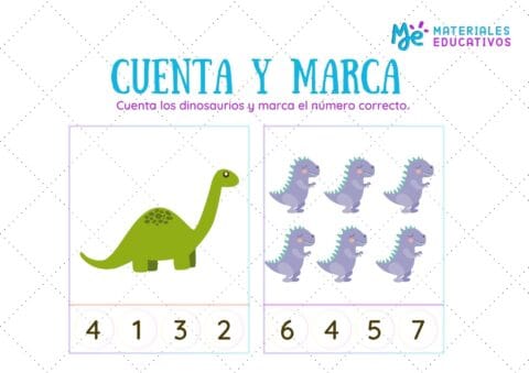 Conteo de numeros: Cuaderno de actividades - Materiales Educativos